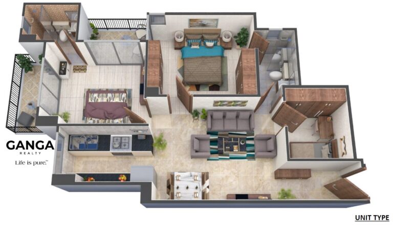 Ganga Realty Tathastu Affordable Housing Sector 5 Sohna - Huda ...